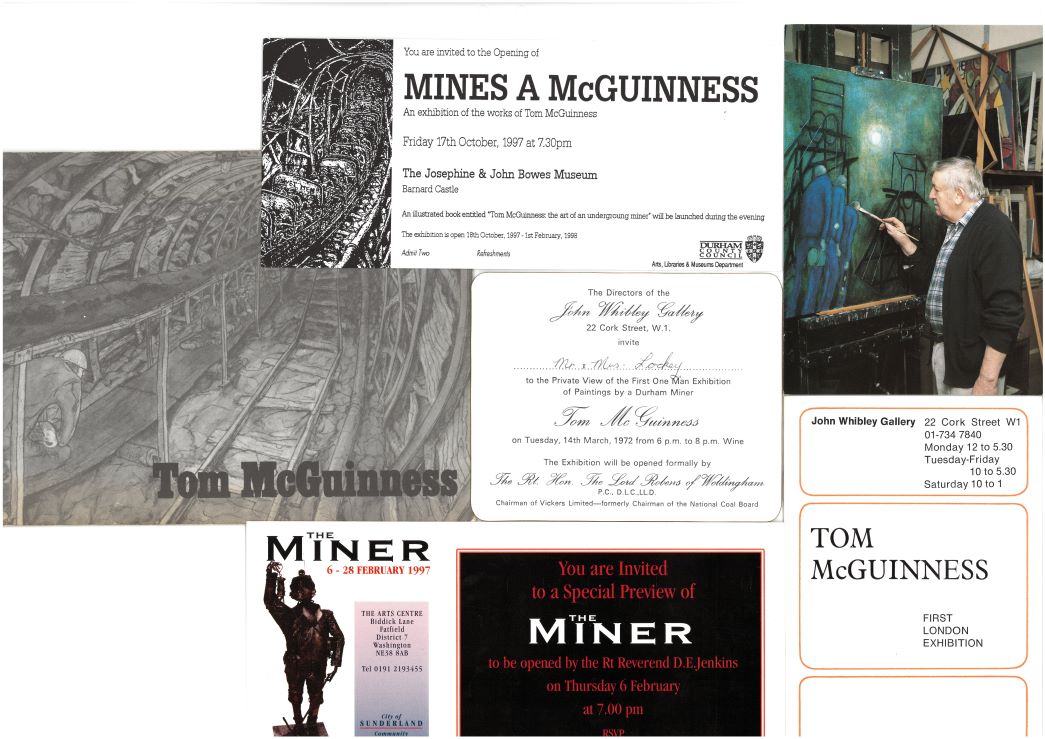 Tom McGuinness: Artist/Miner | Tennants Auctioneers